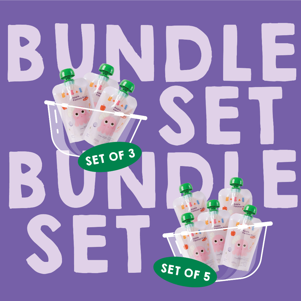 Jual BoBae BABY - Bundles Apple, Passion Fruit/ MPASI Anak 6 Bulan ...