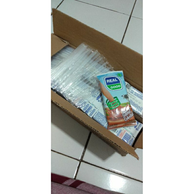 Jual susu real good 50ml 1 dus | Shopee Indonesia