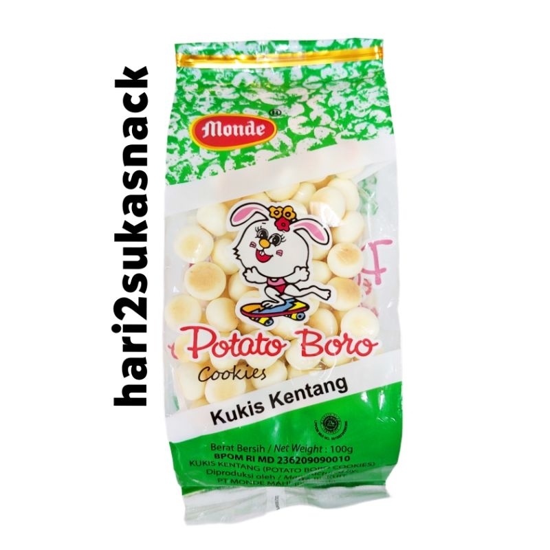 Jual Biskuit Monde Potato Boro Green Cookies Kentang | Shopee Indonesia
