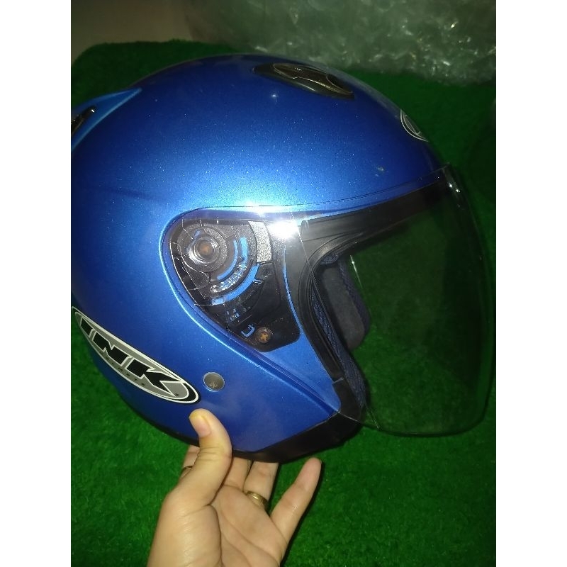 Jual Helm ink Centro biru BEKAS | Shopee Indonesia