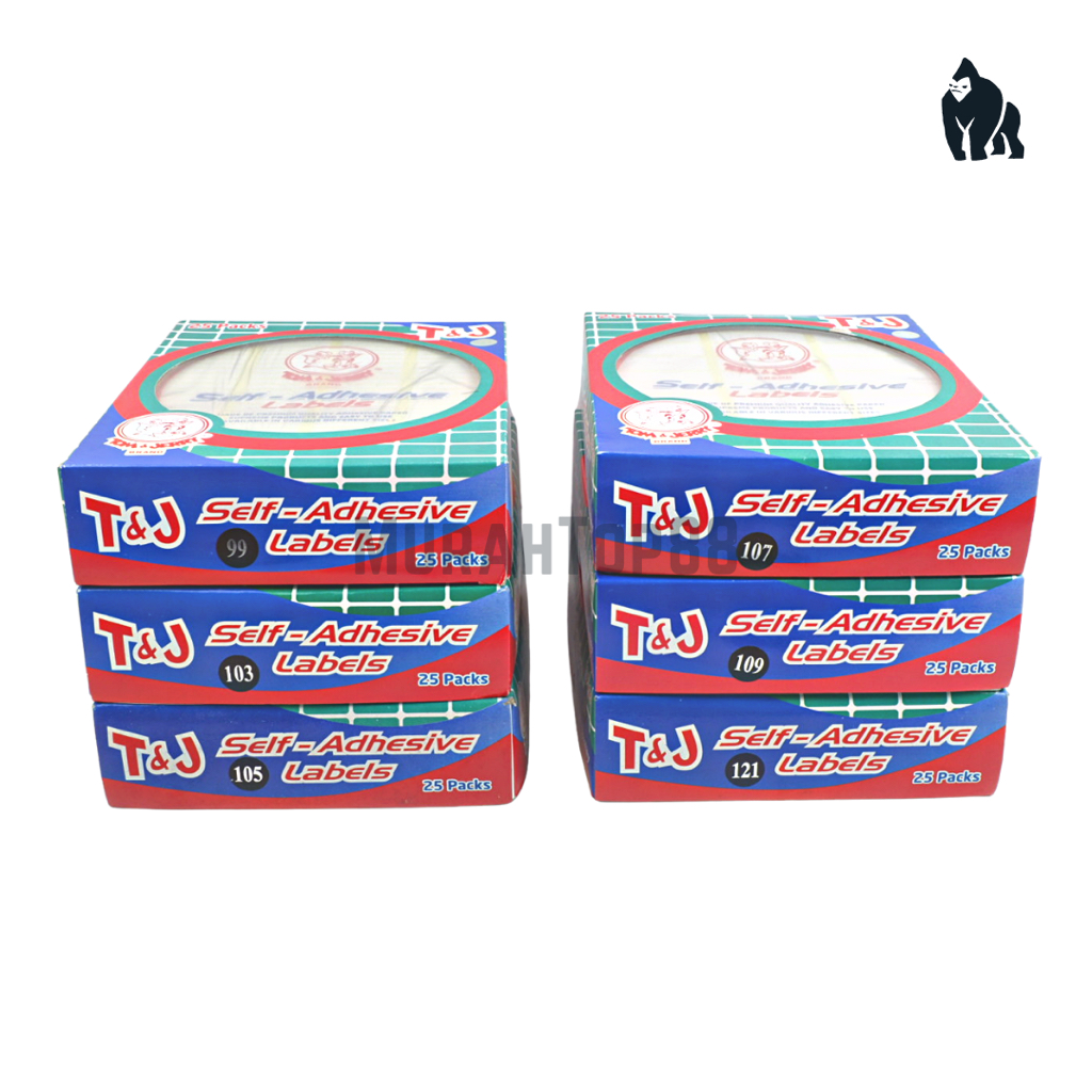 Jual Label Tom and Jerry / Sticker Tom & Jerry / Self Adhesive Labels ...