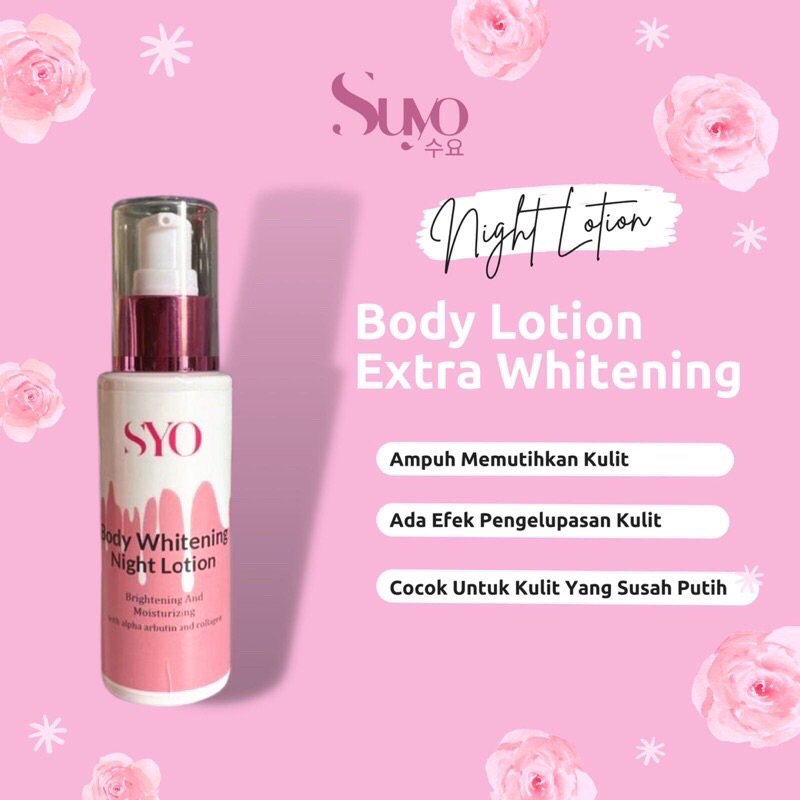 Jual SUYO EXTRA WHITENING HAND BODY MALAM AMPUH UNTUK KULIT SUSAH PUTIH ...