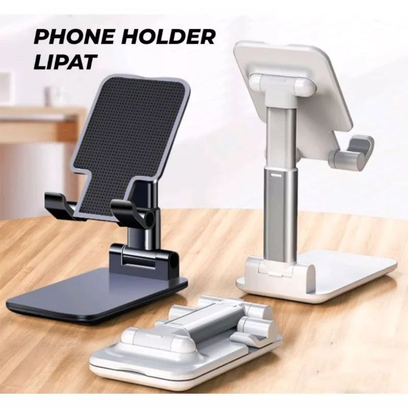 Jual [ SBR ] COD HD-23 HOLDER PHON Liftable Foldable Phone Holder Stand ...