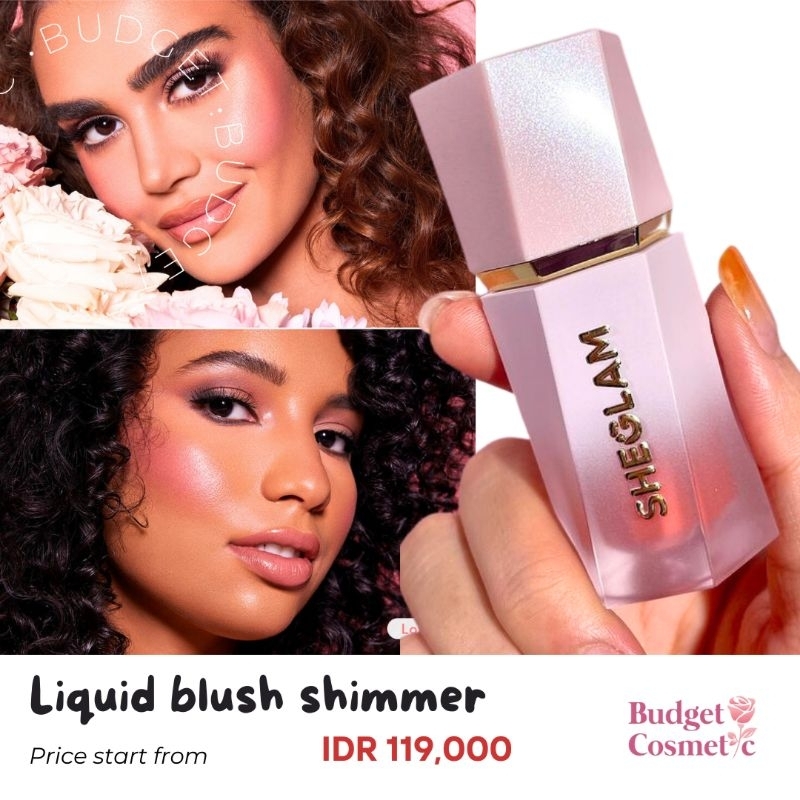 Jual blush shimmer SHEGLAM COLOR BLOOM DAYGLOW LIQUID BLUSH SHIMMER ...
