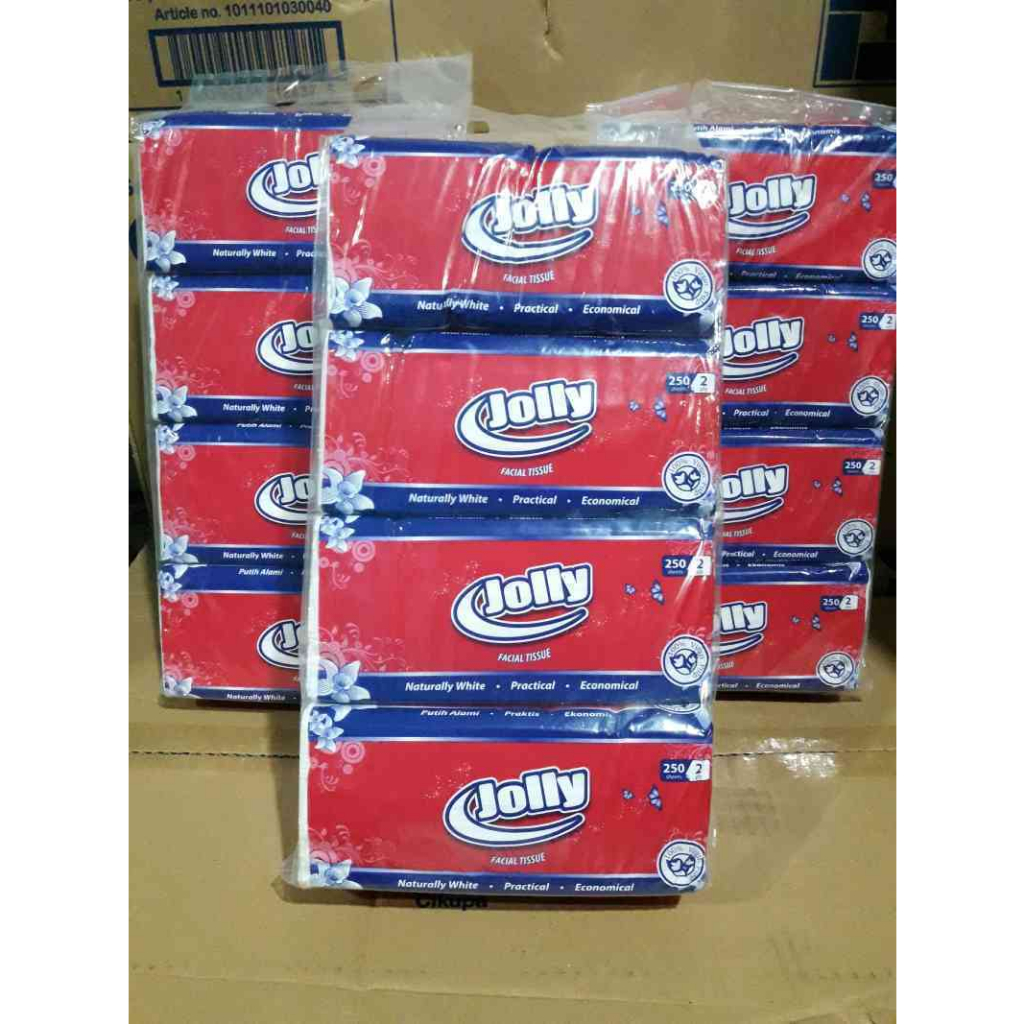 Jual TISSUE JOLLY 250 Sheet ( isi 4 PACK ) | Shopee Indonesia