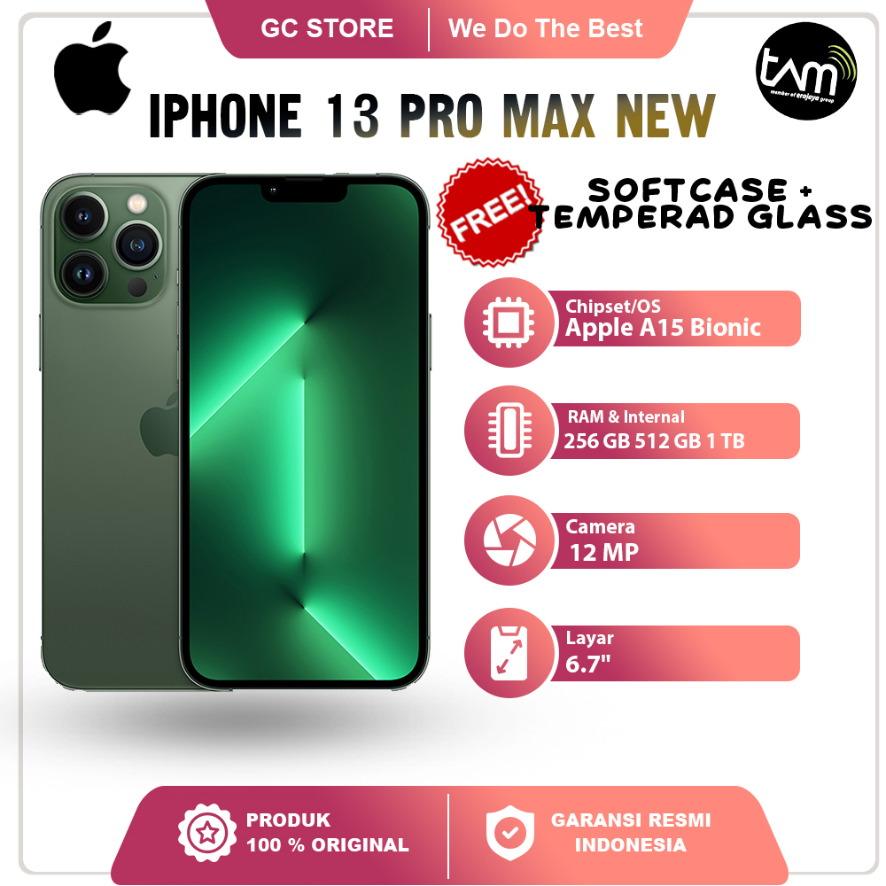Jual iphone 13 Promax 128 GB, 256 GB & 512 GB Original | Shopee Indonesia