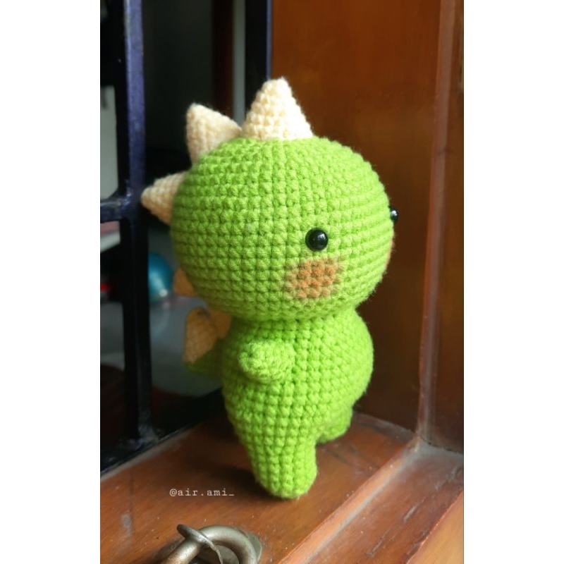 Jual Boneka Rajut Dinosaurus (Dinosaurus amigurumi) | Shopee Indonesia