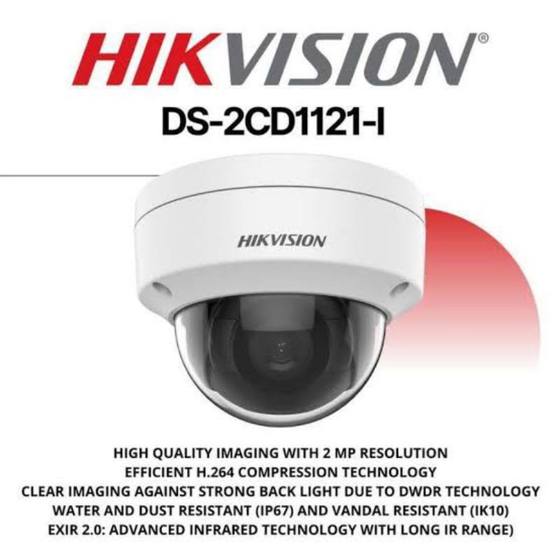 Jual IP CAMERA HIKVISION 2MP OUTDOOR INDOOR RESMI | Shopee Indonesia