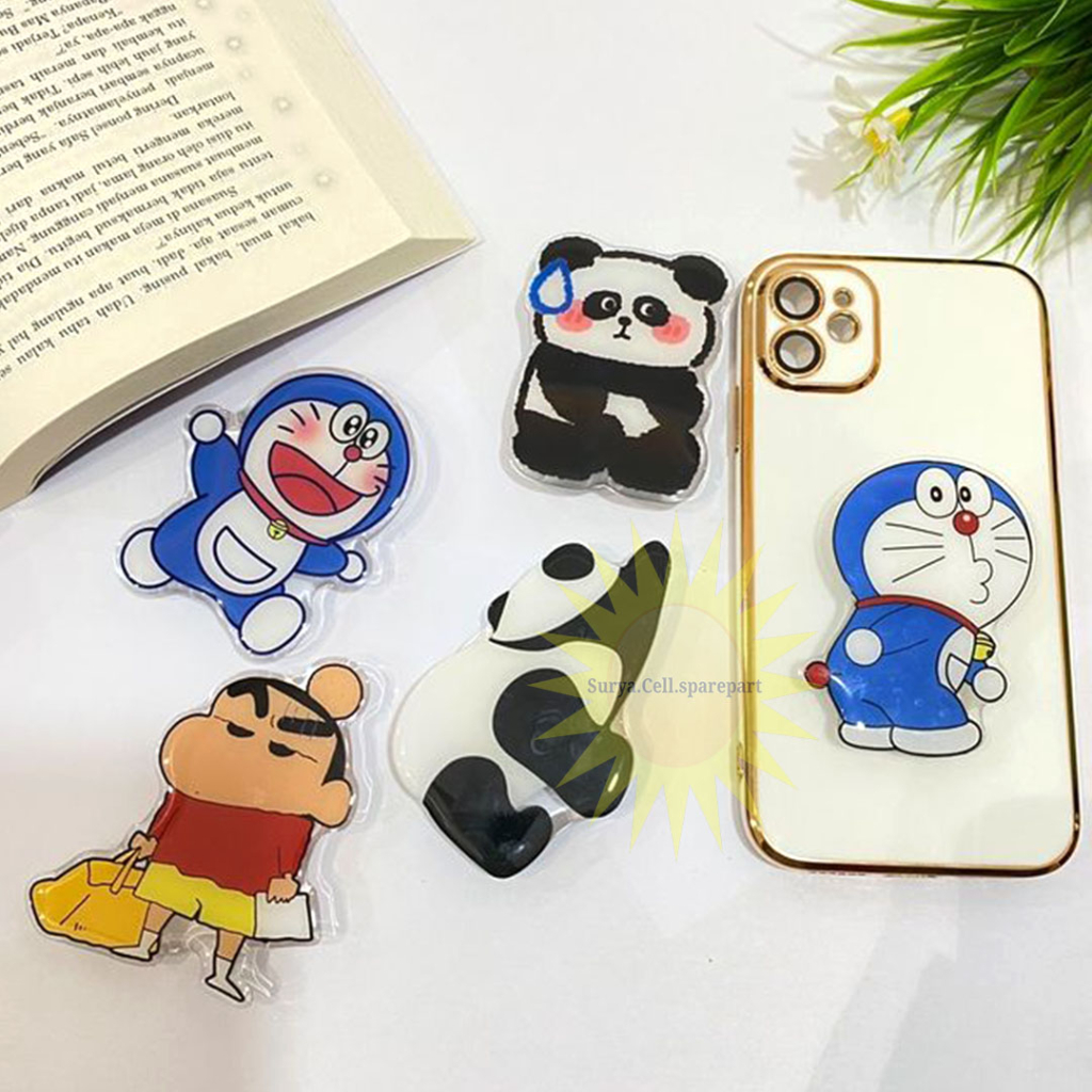 Jual Pop Socket Karakter Lucu - Pop socket Bahan Akrilik | Shopee Indonesia