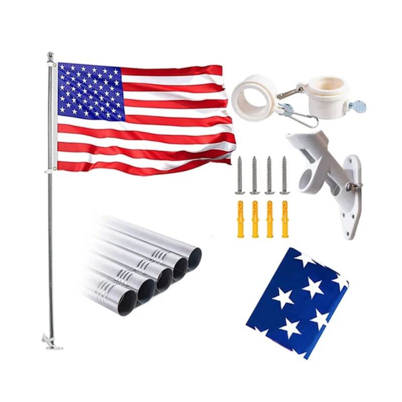 Jual Tiang Bendera Bahan Stainless Steel Ukuran 1,8M Flagpole Bracket ...