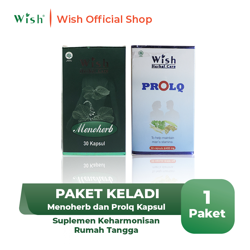 Jual Wish Paket Keladi By Boyke - Prolq Kapsul dan Menoherb | Shopee ...