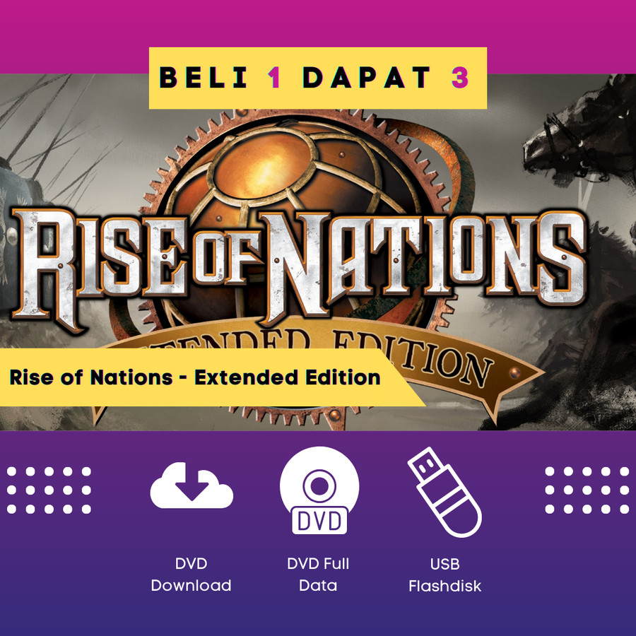 Jual Rise of Nations: Extended Edition | Game PC Original | Shopee ...