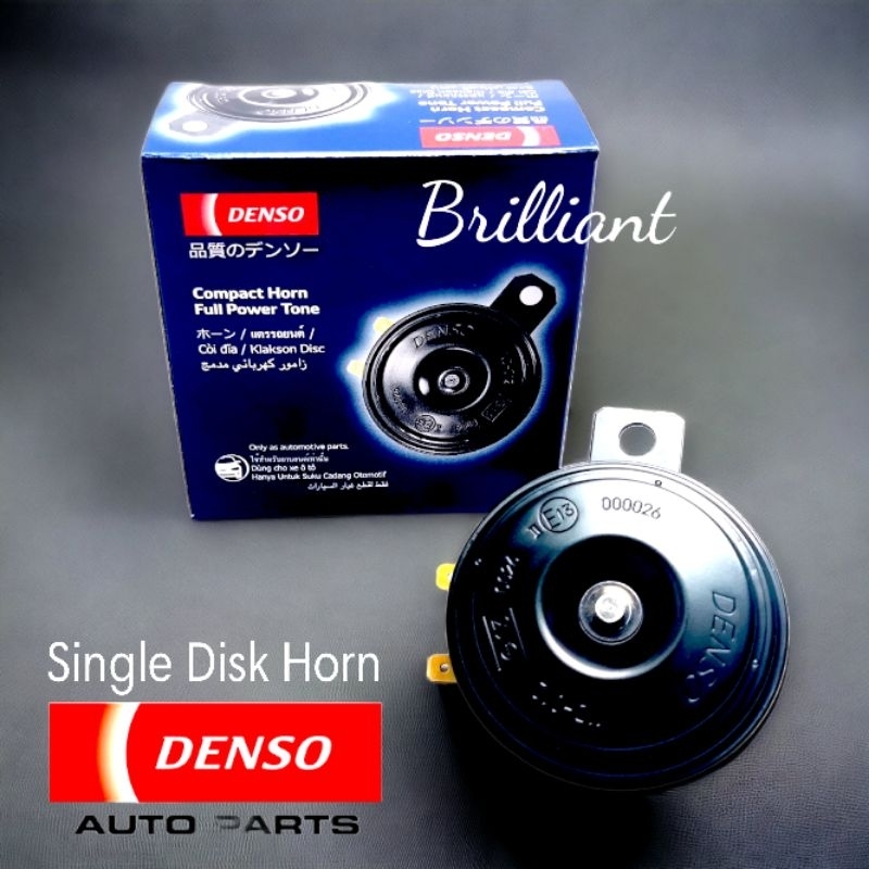 Jual Horn Klakson Single Disk DENSO Original - Universal Motor - 12v ...