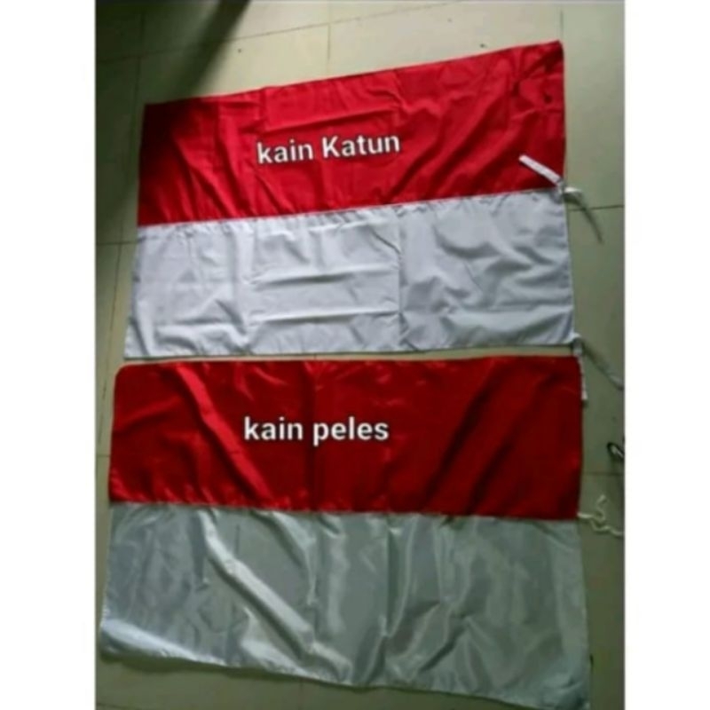 Jual Bendera Merah Putih Bahan Kain Katun Halus - Bendera Indonesia ...