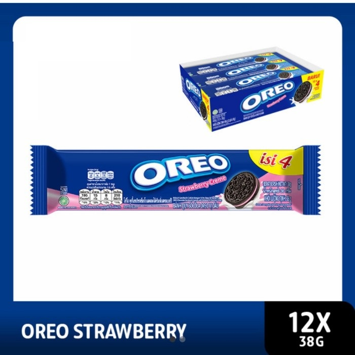 Jual { PerBox isi 12} OREO Biskuit Keping Kemasan Box 12 331,2Gr (12 x ...