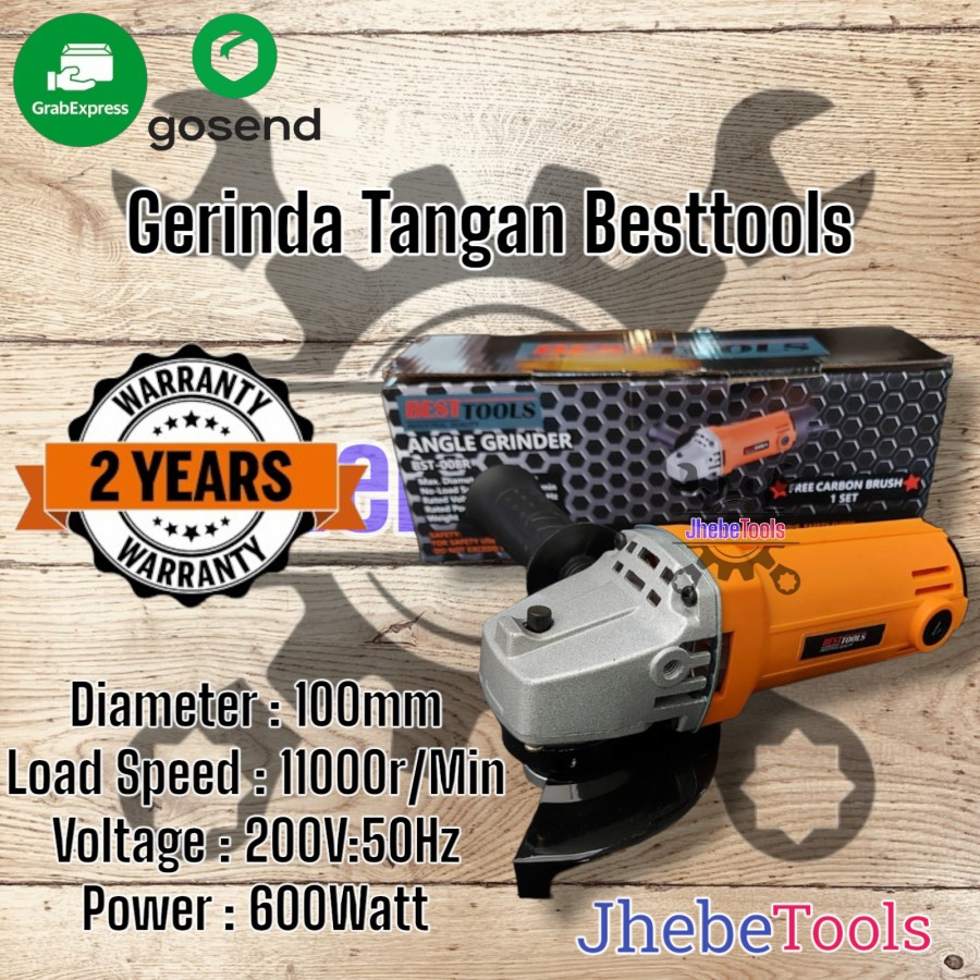 Jual Mesin Gerinda Tangan Besttools BST - 008R | Shopee Indonesia