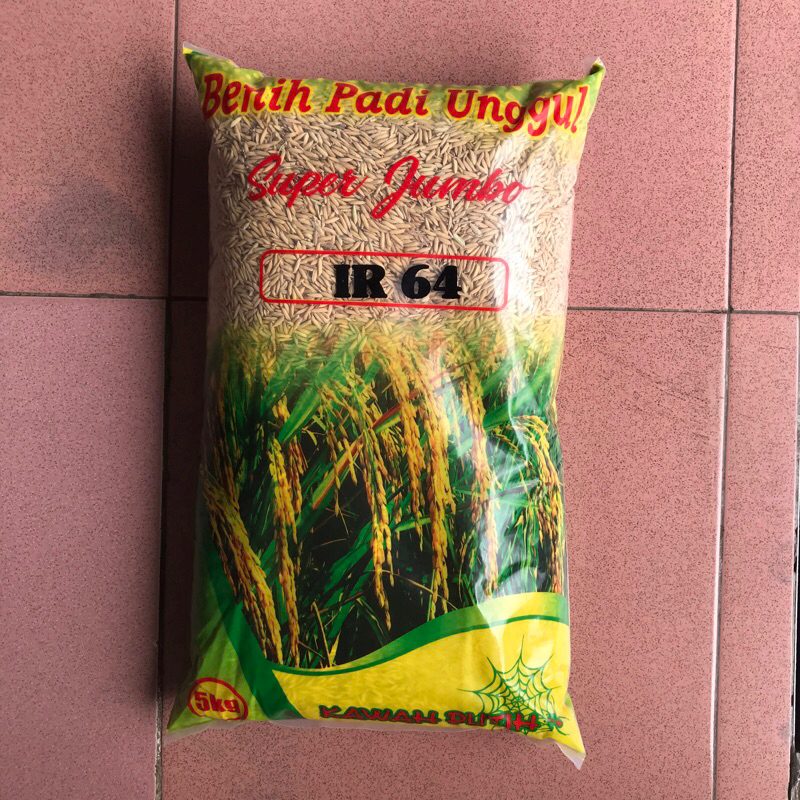 Jual Benih Padi Varietas IR64/ IR 64 Super Jumbo 5Kg | Shopee Indonesia