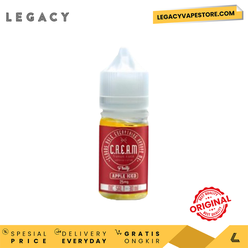 Jual Liquid USA Cream Apple Ice 30ml | Shopee Indonesia