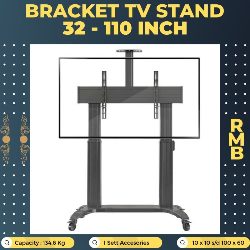 Jual Standing TV NB North Bayou 32 - 110 Inch Bracket TV Electric ...