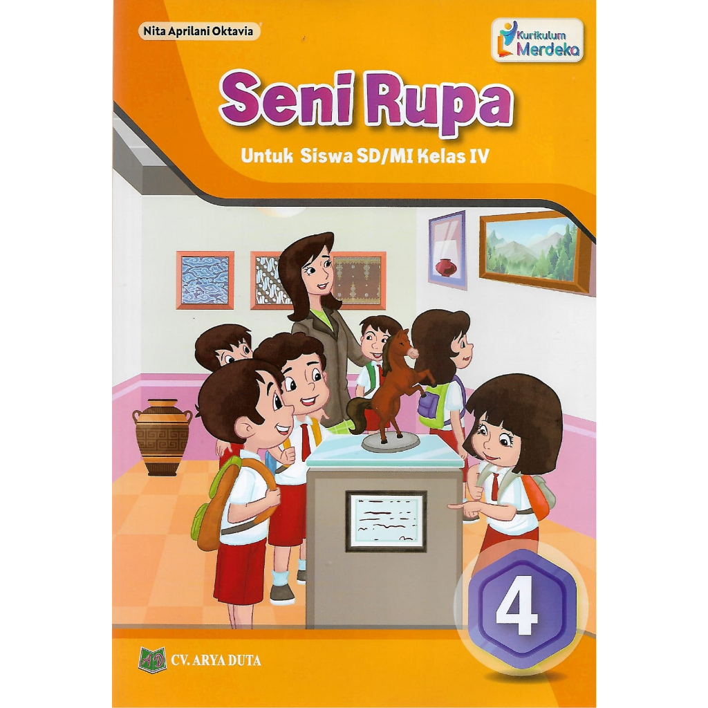 Jual Buku Seni Rupa Kelas 4 SD/MI Kurikulum Merdeka | Shopee Indonesia