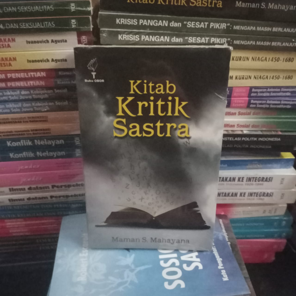 Jual Buku Kitab Kritik Sastra - Maman S Mahayana Ori Terapibuku ...