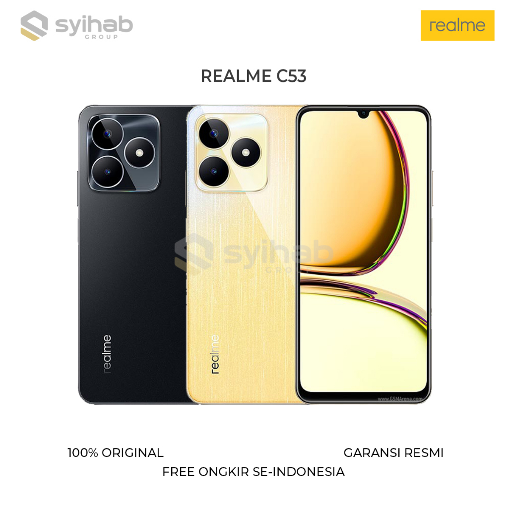 Jual Realme C53 6/128GB, 8/256GB - Garansi 1 Tahun | Shopee Indonesia