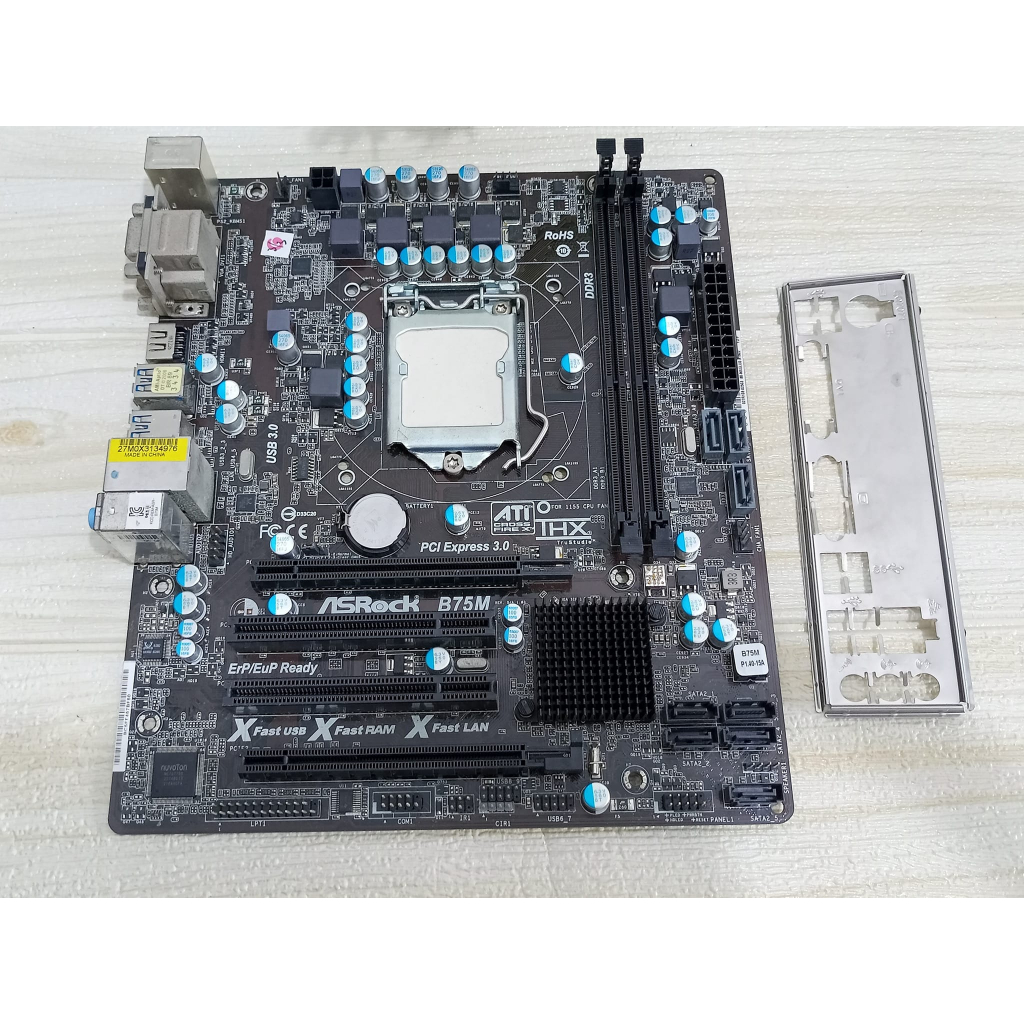 Jual Mainboard Asrock B75 LGA 1155 - Sonju Komp | Shopee Indonesia