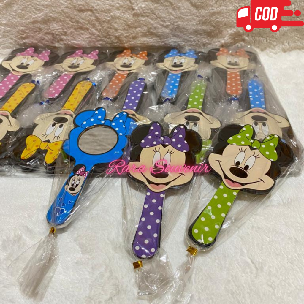 Jual Souvenir Cermin Mickey Mouse Kemasan Plastik (isi 50) FREE BUBBLE ...