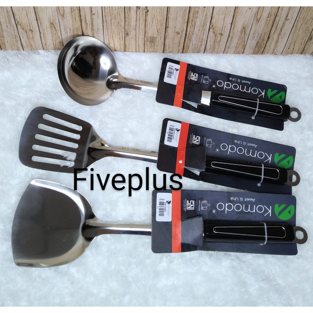 Jual Spatula Set Stainless Isi 3 Pcs - Kitchen Tools Peralatan Untuk ...