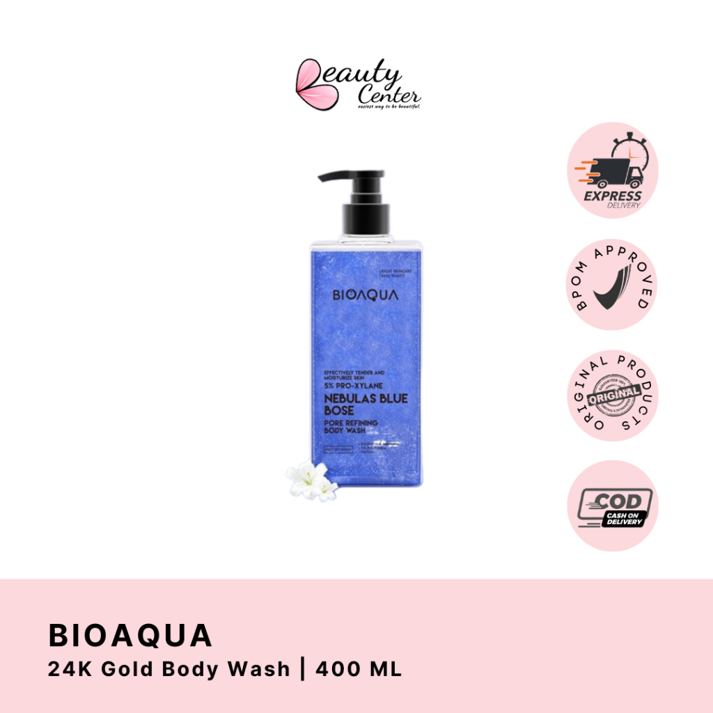 Jual BIOAQUA Perfume Body Wash Sabun Mandi Cair 400ml - Nebulas Blue Pore | Shopee Indonesia