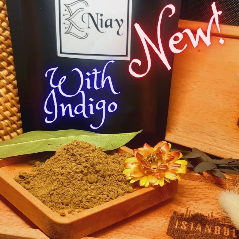 Jual Niay Asli Henna Turki Murni Pure Bisa Juga Dengan Indigo Powder ...