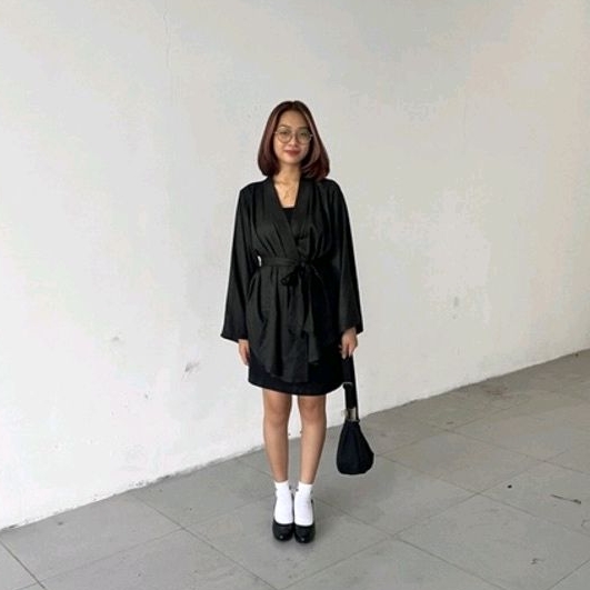 Jual OOBO KIMONO ( KIMONO HITAM ) | Shopee Indonesia