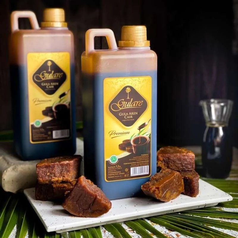 Jual Gulare Gula Aren Cair Premium 1,3Kg (NEW PACKAGING) | Shopee Indonesia