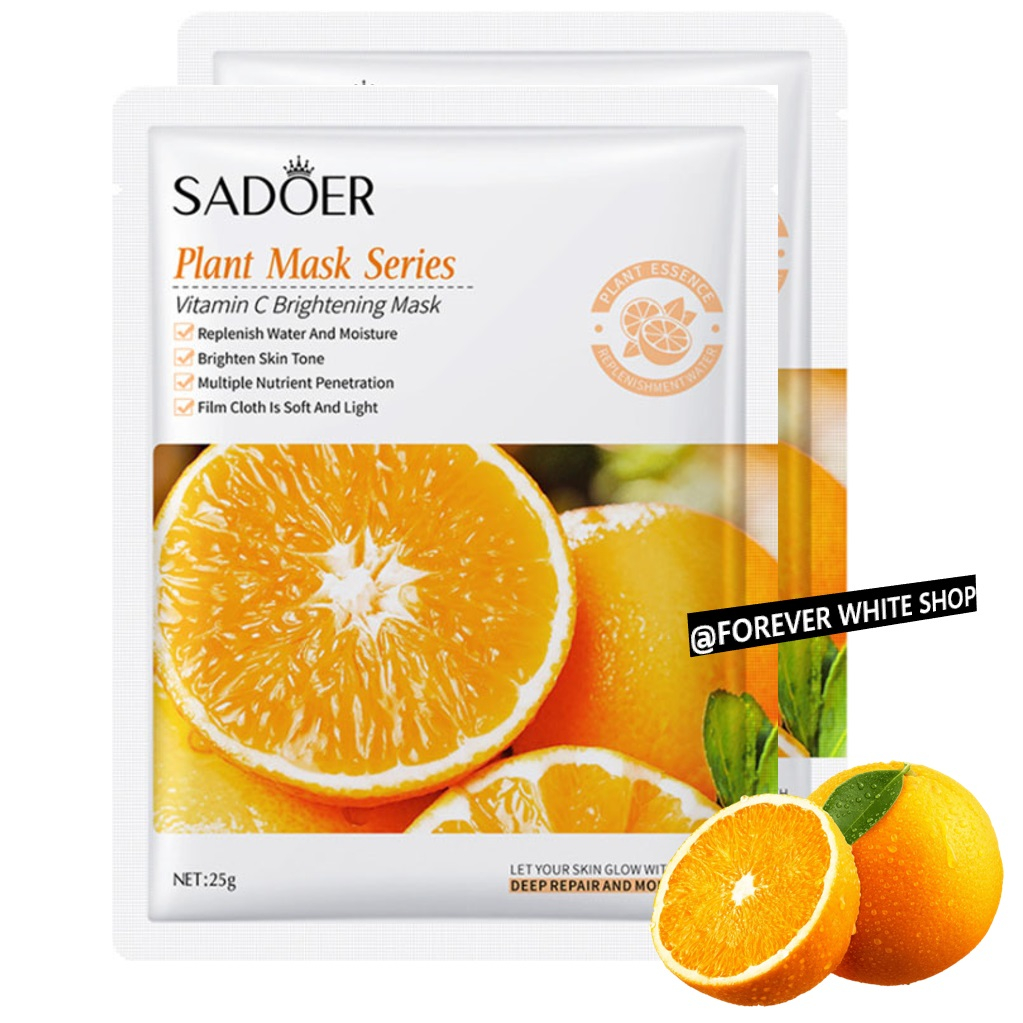 Jual Termurah !!! Masker Wajah Korea Premium Plant Mask Series Skin Care Sadoer Serum Glowing ...