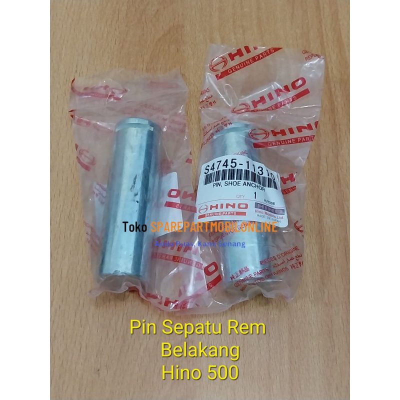 Jual Pin anchor brake shoe sepatu rem belakang hino 500 fm260jd s4745 ...