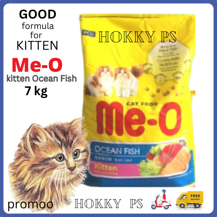 Jual Me-O kitten ocean fish 7 kg meo dry cat food oceanfish 7kg ...