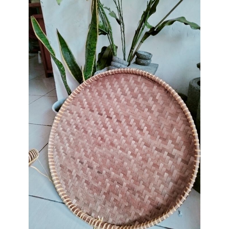 Jual tampah tambir anyaman bambu 35 cm | Shopee Indonesia