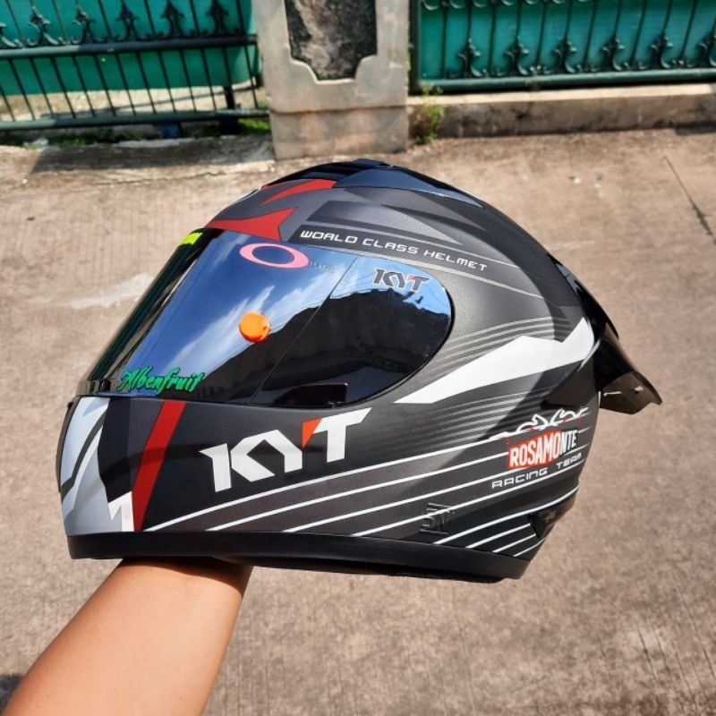 Jual HELM KYT R10 GP RACE EDITION BLACK RED DOFF Paket Ganteng - M L XL - ORIGINAL KYT | Shopee ...