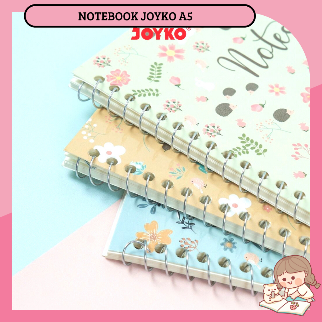 Jual NOTEBOOK A5 MOTIF FLOWER NOTEBOOK AESTETIC JURNAL DIARY AGENDA ...