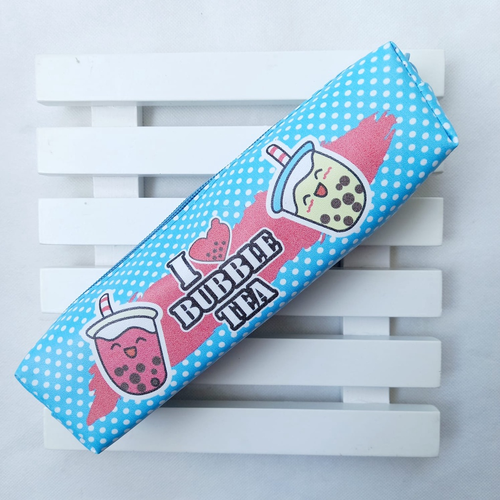 Jual Kotak Pensil Tempat Pensil Lucu Motif Boba Drink | Shopee Indonesia