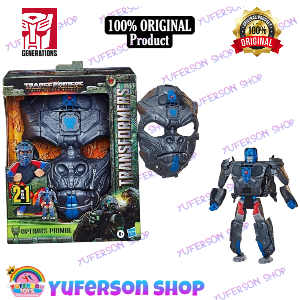 Jual Transformers Rise of the Beasts Optimus Primal 2 in 1 Converting ...