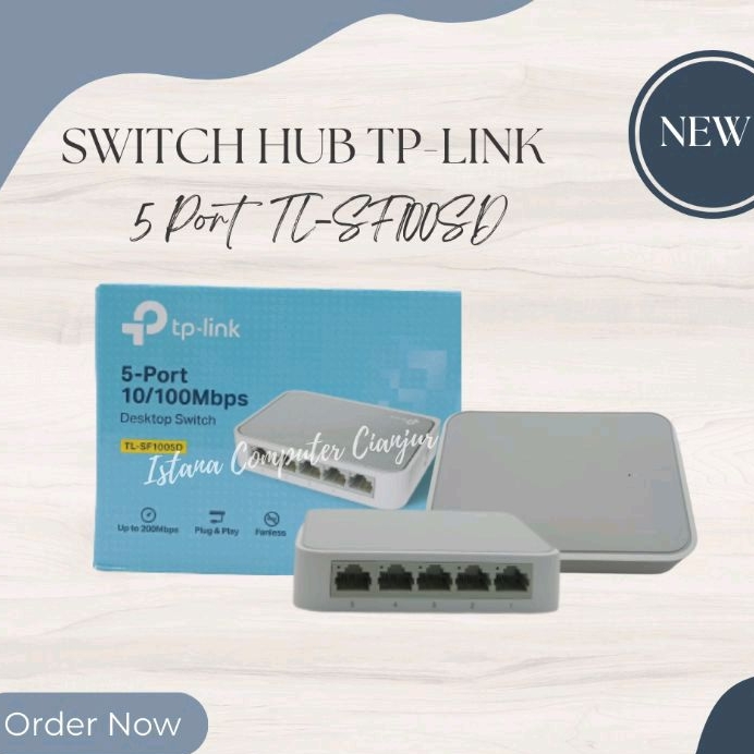 Jual Switch Hub Tp-Link 5 Port TL-SF1005D | Shopee Indonesia