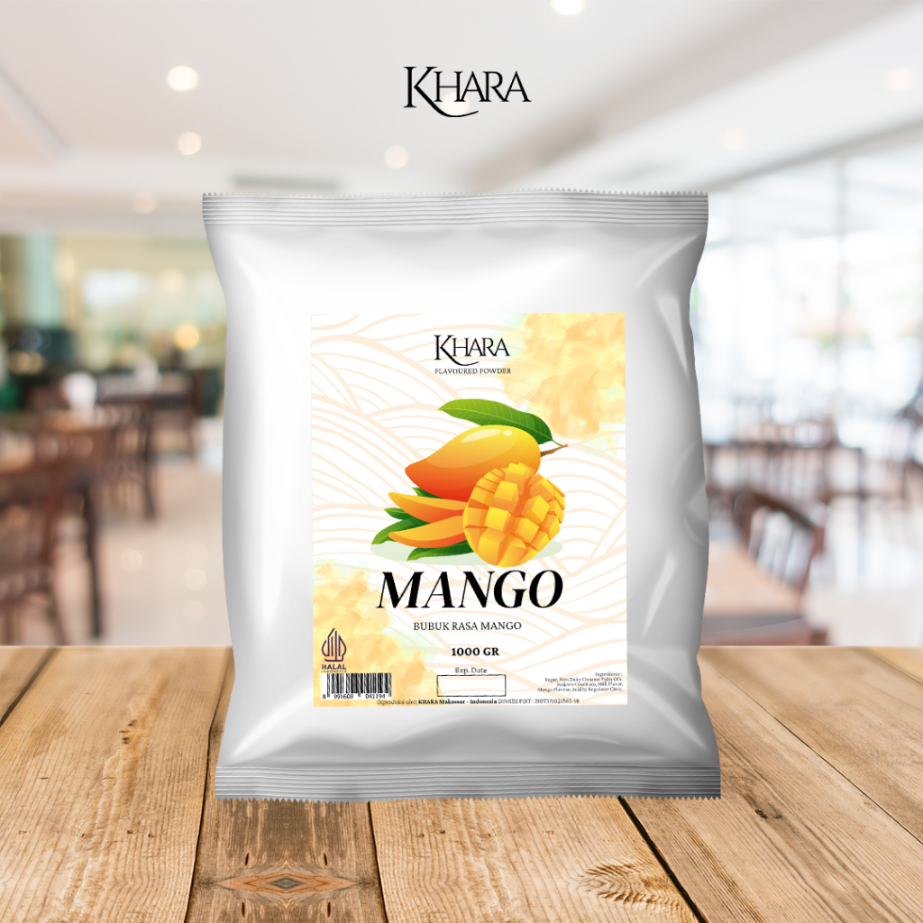 Jual Bubuk Minuman Rasa Mango 1kg - Khara Mango Flavoured Powder ...