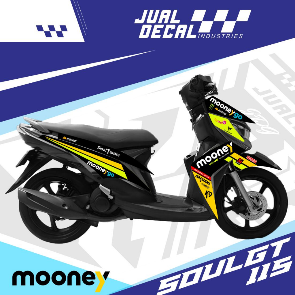 Jual Striping Stiker MIO Soul GT 115 Sticker Motor Variasi Yamaha ...