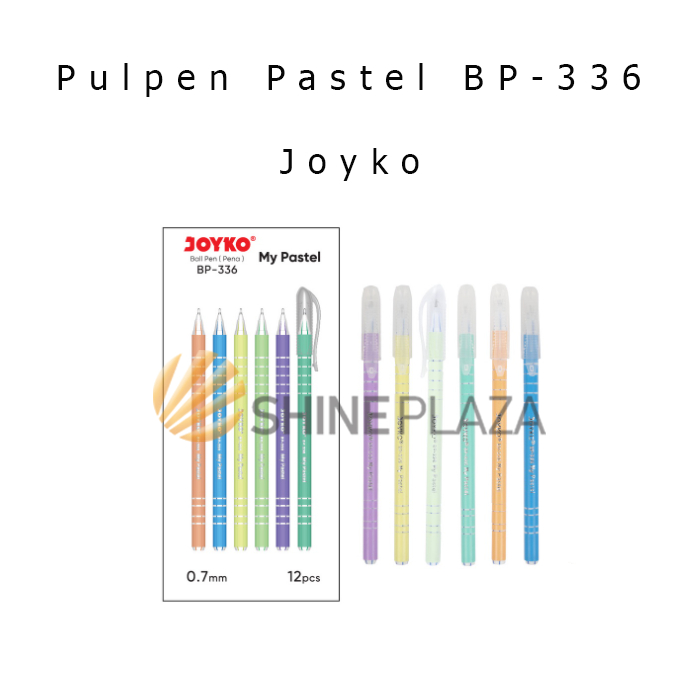 Jual Pulpen Pena Joyko My Pastel 0.7mm BP-336 - Bolpen Ball Pen Hitam Joyko | Shopee Indonesia