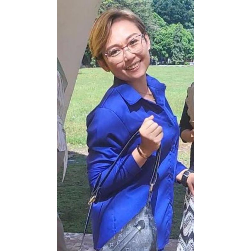 Jual Kemeja Wanita Premium OOTD Hijab Warna Turkish / Turquoise Lengan ...