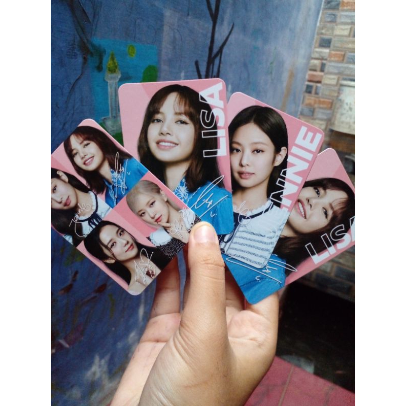 Jual [READY]Photocard official grup Rosé Lisa edisi oreo x Blackpink ...