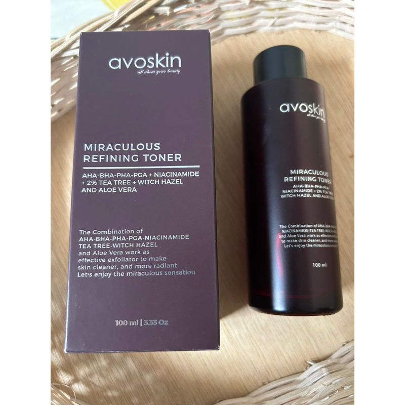 Jual Avoskin Miraculous Refining Toner (100ml) | Shopee Indonesia