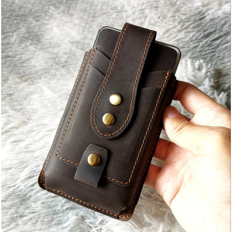 Jual Dompet HP Pinggang Kulit Asli Sapi - Tempat HP Kulit - Tas HP ...