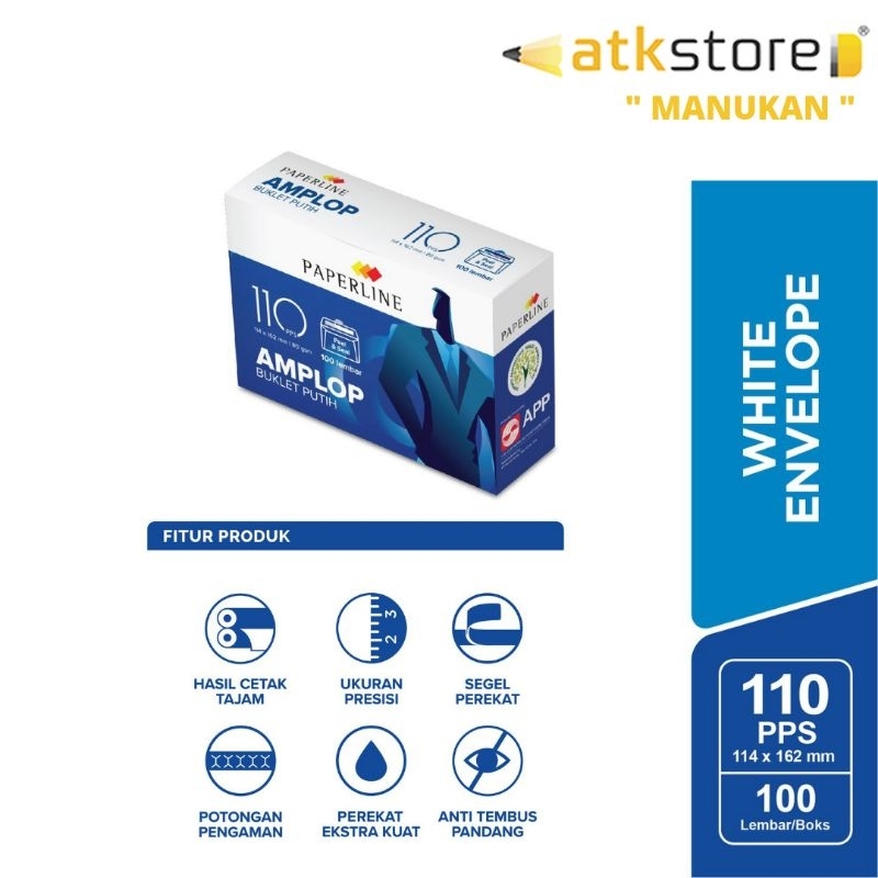 Jual Amplop Paperline Putih Type 104 - 110 - 90 || Amplop Putih Polos ... Jual Amplop Paperline Putih Type 104 - 110 - 90 || Amplop Putih Polos ...